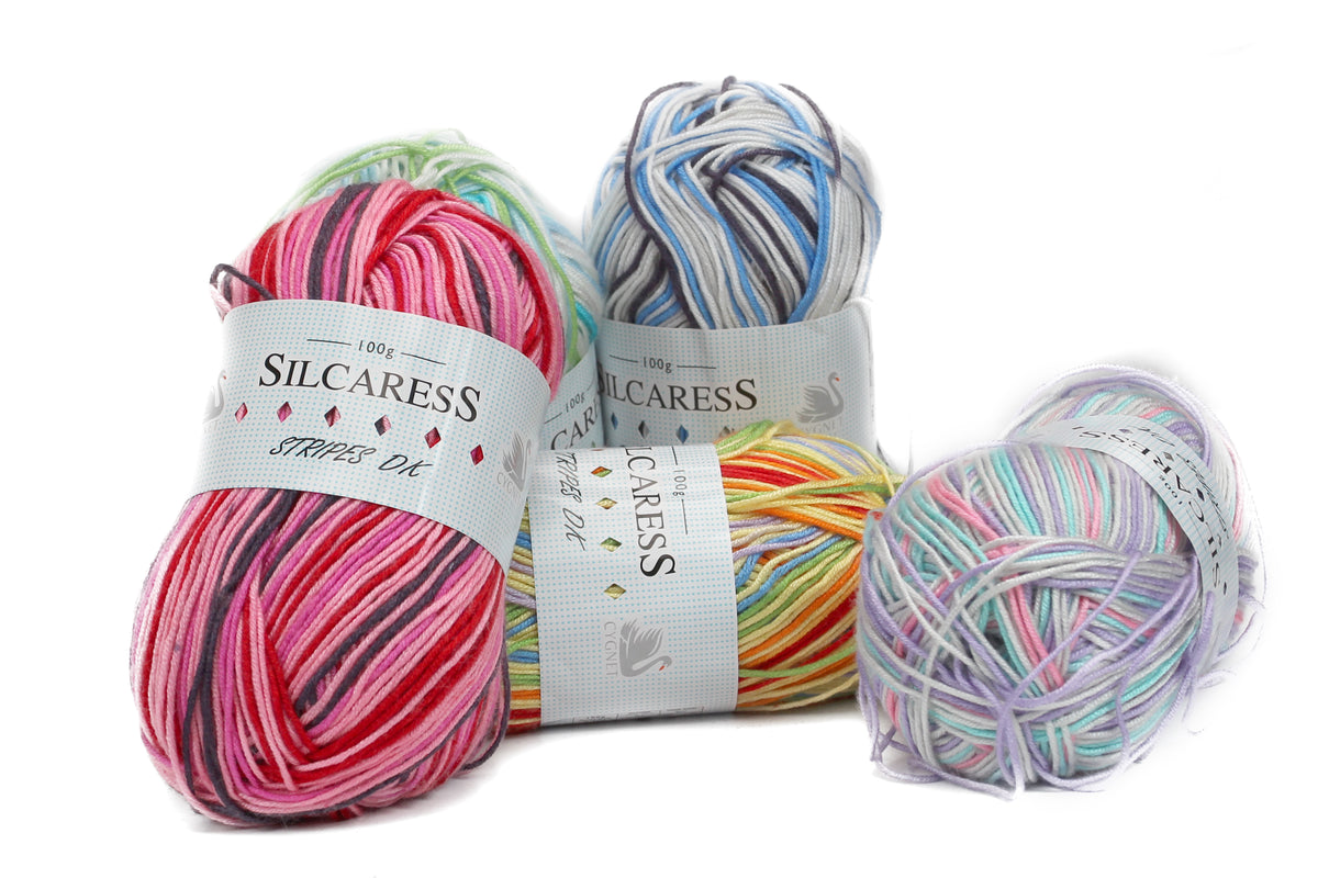 Cygnet Silcaress Stripes – Diamante Crafts
