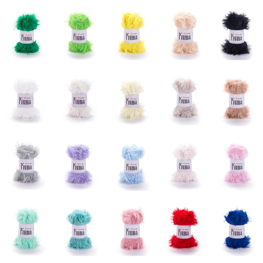 Yarn Art Piuma / 50g Aran 100% Polyester