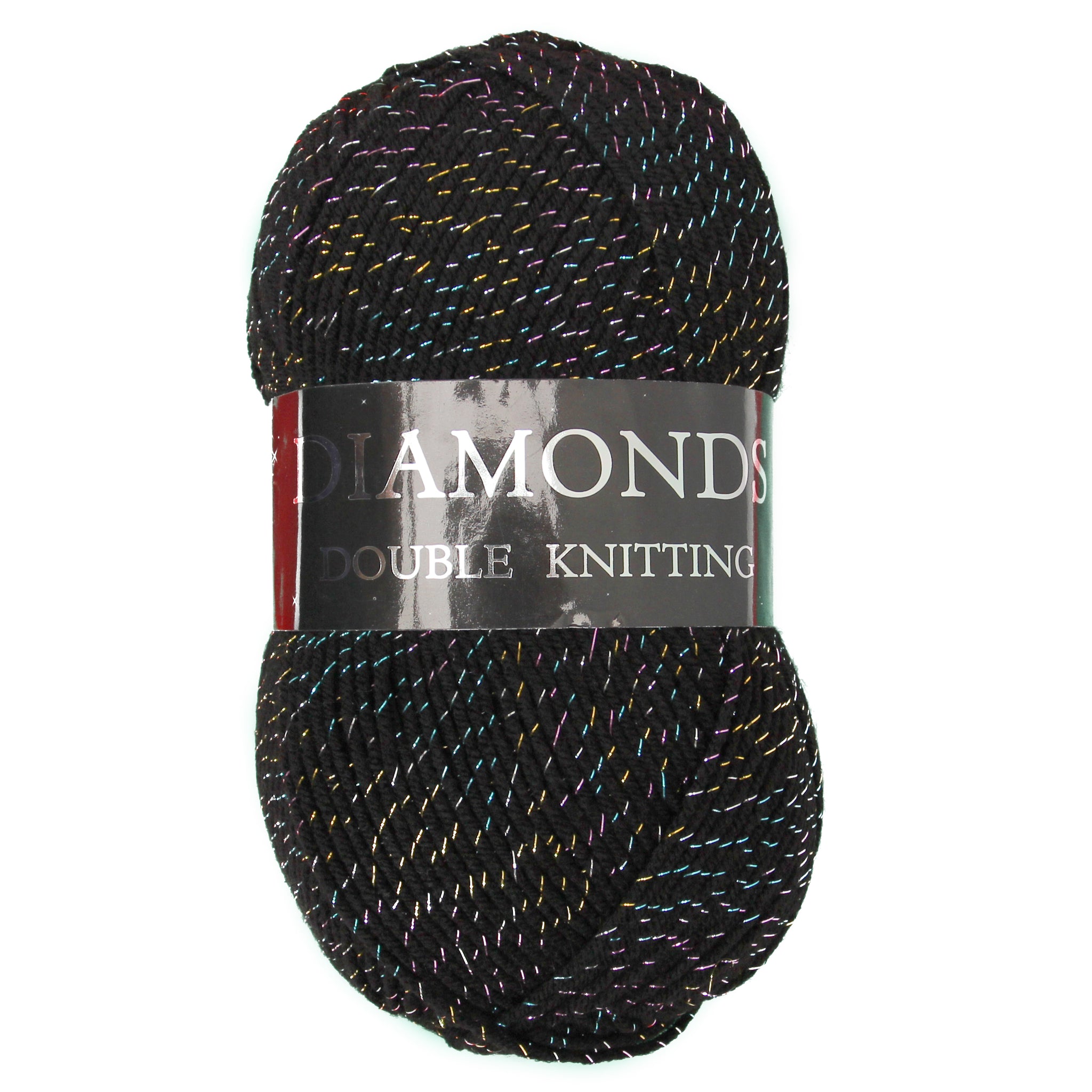 Woolcraft DIAMONDS TINSEL New Fashion Knitting Yarn / Wool - 100g Ball